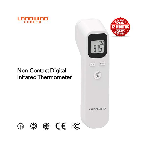Landwind Health Non-Contact Digital Infrared Thermometer (LW FT118) - White