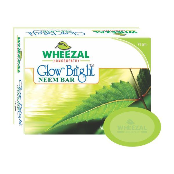 Wheezal Glow Bright Neem Soap Bar 75 gm Online at Best Price - Personal ...