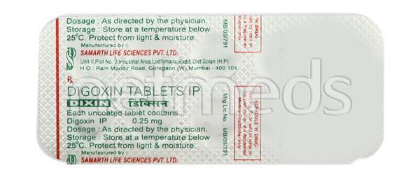 Dixin 0.25mg Tablet 10'S : Uses, Side Effects, Price | Netmeds