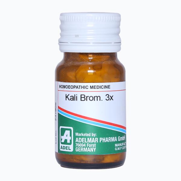 Buy Adel Kali Brom. 3X (4 grain) Tablet 20 gm Online at Discounted ...