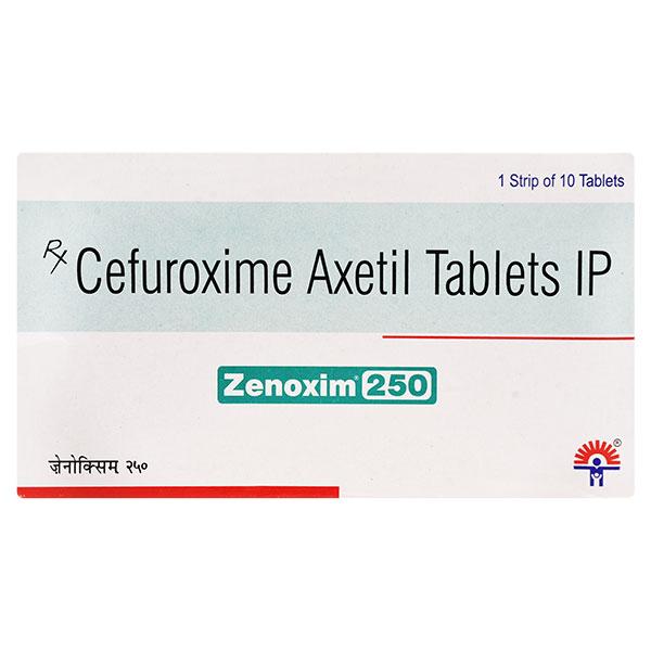 Zenoxim 250mg Tablet 10'S : Price, Uses, Side Effects | Netmeds