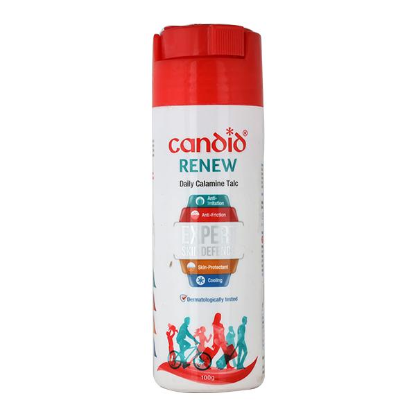 Candid Renew Talc Powder 100gm Price, Uses, Side effects | Netmeds