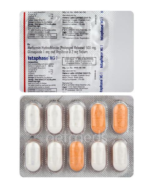 Istaphase MG 1 Tablet 10'S
