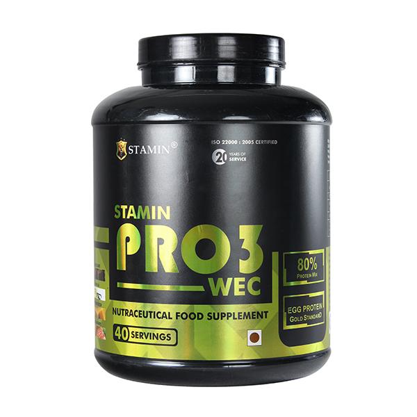 Stamin Pro 3 WEC Protein Mix - Chocolate Flavour 2 kg Online at Best ...