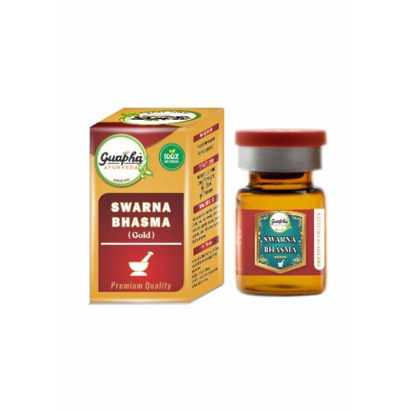 Guapha Ayurveda Swarna Bhasma (Gold) Powder 125 mg Online at Best Price ...