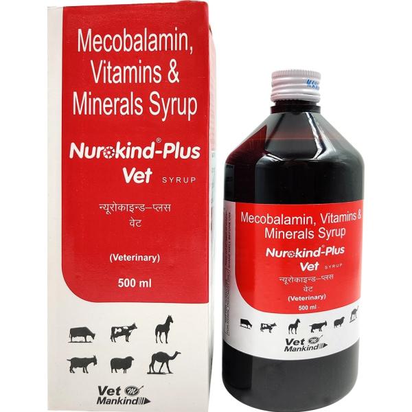 Buy Vet Mankind Nurokind-Plus Vet Syrup 500ml – Nerve & Health Support ...