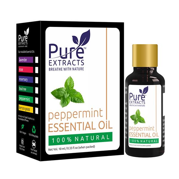 Pure Extracts Essential Oil - Peppermint 10 ml