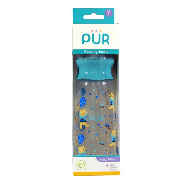Buy Pur Feeding Bottle - Blue 240 ml Online at Best Price - Feeding ...