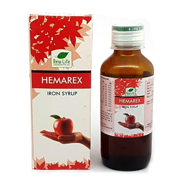 Buy New Life Hemarex Iron Tonic 200 ml online at best price-Homeopathy