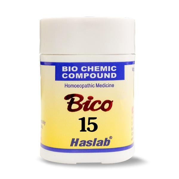 Buy Haslab Bico 15 Biochemic Compound Tablet 550 gm Online at ...