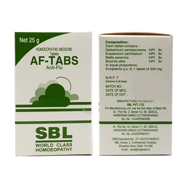 SBL AF Tabs 25 gm Online at Discounted Price | Netmeds