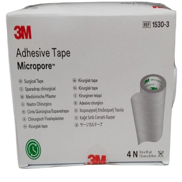 3M Micropore Adhesive Surgical Tape (7.5cm x 9.14m) (1530-3) 4's Online ...