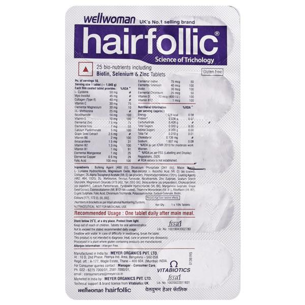 Wellwoman Hair Follic Tablet 10'S