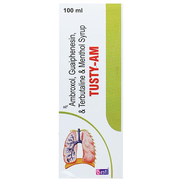 TUSTY AM Expectorant 100ml Price, Uses, Side effects, Substitutes | Netmeds