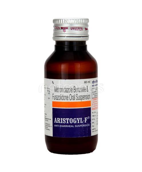 Aristogyl F Oral Suspension 60ml : Uses, Side Effects, Price | Netmeds