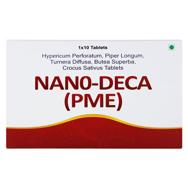 Buy Nano-Deca PME Dietary Supplement Tablet (Pack of 10 x 10's) Online ...