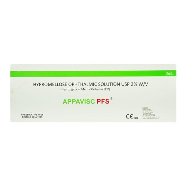 Buy APPAVISC PFS Ophthalmic Solution 3ml Online at Upto 25% OFF | Netmeds