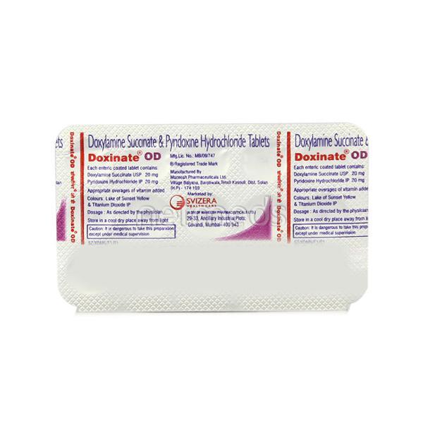 Doxinate OD Tablet 15'S : Uses, Side Effects, Price | Netmeds