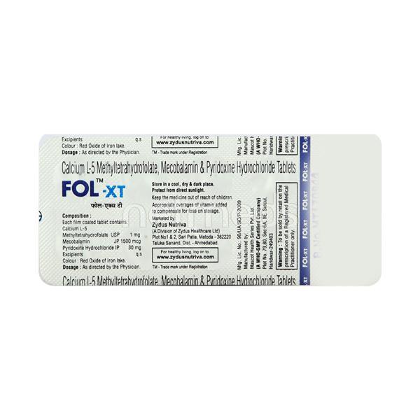 FOL XT Tablet 10'S
