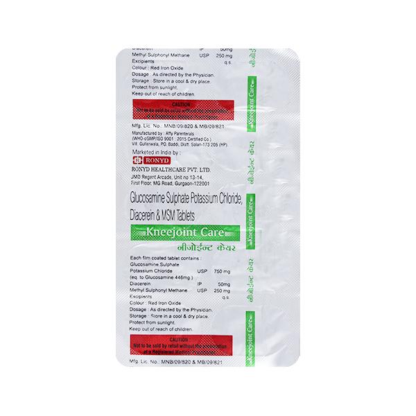 KNEEJOINT CARE Tablet 10's Price, Uses, Side effects, Substitutes | Netmeds