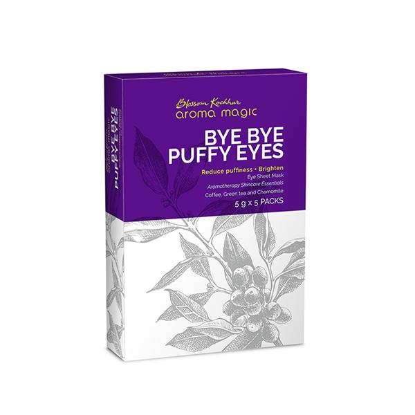 Aroma Magic Eye Mask Sheet - Bye Bye Puffy Eyes (Pack of 5 x 5 gm)