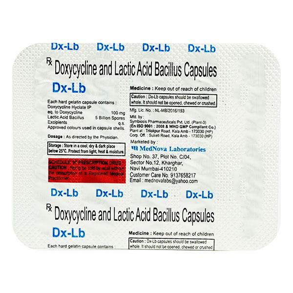 Buy DX LB Capsule 10's Online at Upto 25% OFF | Netmeds