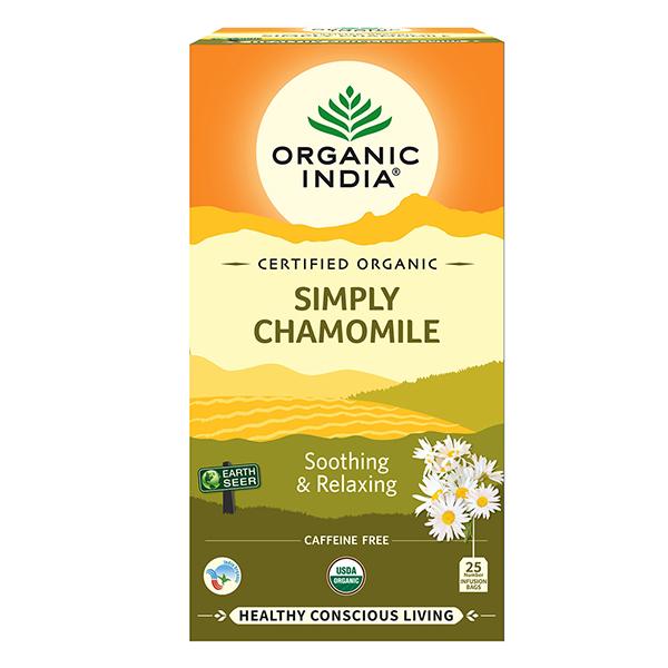 Buy Organic India Tea Bags- Simply Chamomile 25's Online at Best Price ...