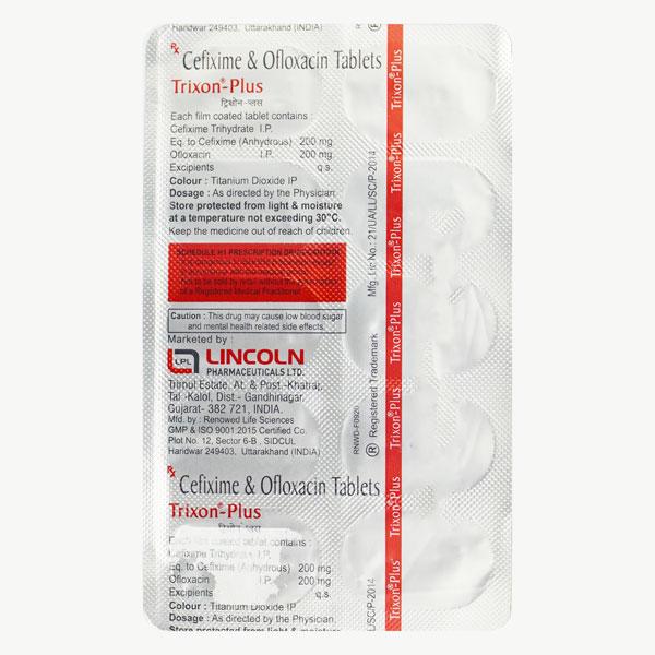 Trixon Plus Tablet 10'S