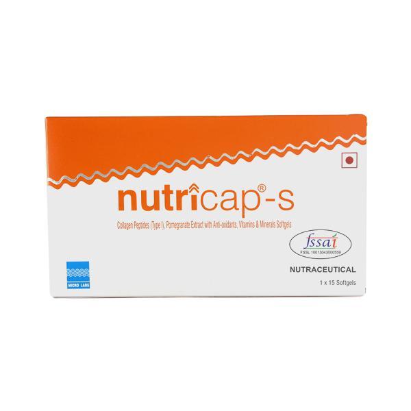Nutricap S Softgel 15'S