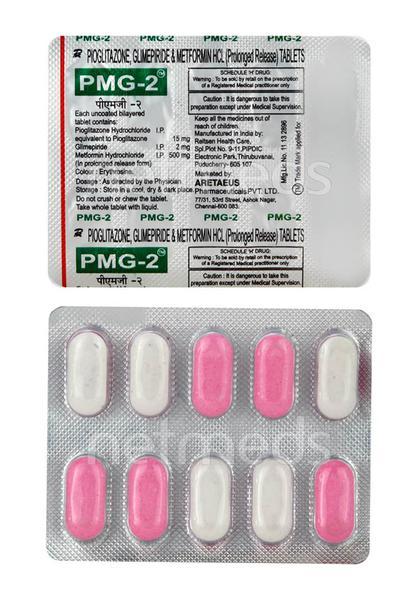 PMG 2mg Tablet 10'S