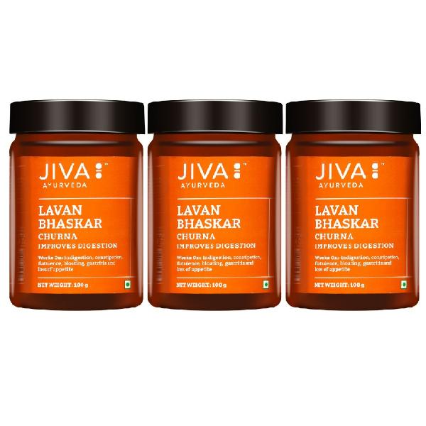 Buy Jiva Ayurveda Lavan Bhaskar Churna (Pack of 3 x 100 gm) 1's Online at Best Price - Health ...