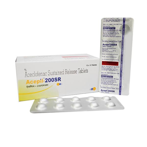 ACEPIL SR 200 Tablet 10's