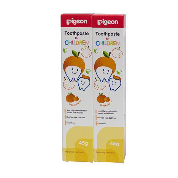 Buy Pigeon Children Toothpaste Combo - Orange (Pack of 2 x 45 gm ...