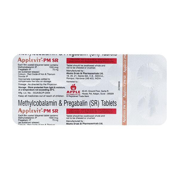 Buy APPLEVIT PM SR Tablet 10's Online at Upto 25% OFF | Netmeds