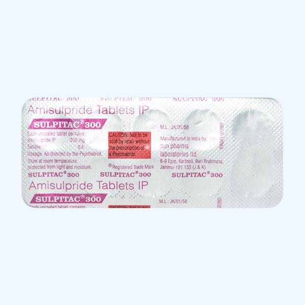 Sulpitac 300mg Tablet 10'S Price, Uses, Side effects, Substitutes | Netmeds