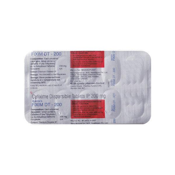 FIXIM DT 200 Tablet 10's
