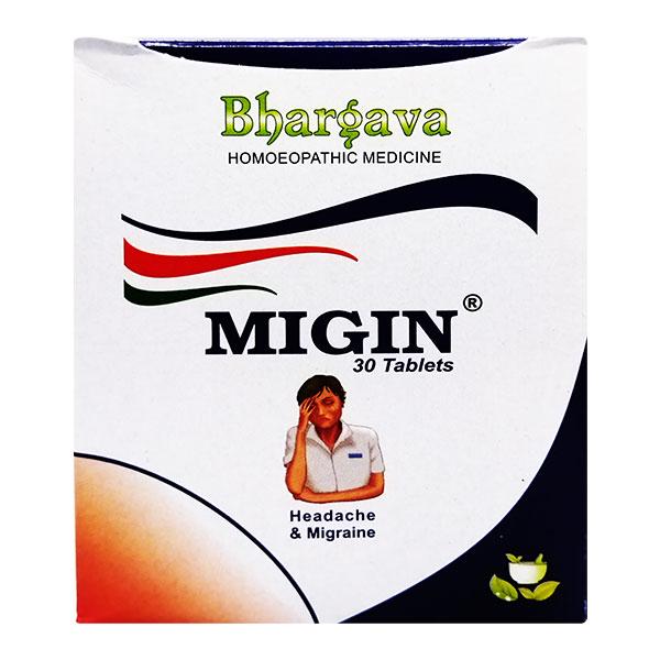 Bhargava Migin Tablet 30's Online at Best Price - Homeopathic Complex ...