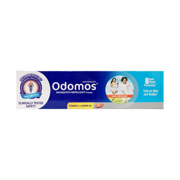 Buy Dabur Advanced Odomos Mosquito Repellent Cream - Vitamin E + Almond ...