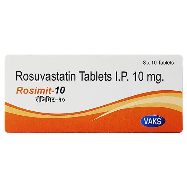 ROSIMIT 10mg Tablet 10's : Uses, Side Effects, Price | Netmeds