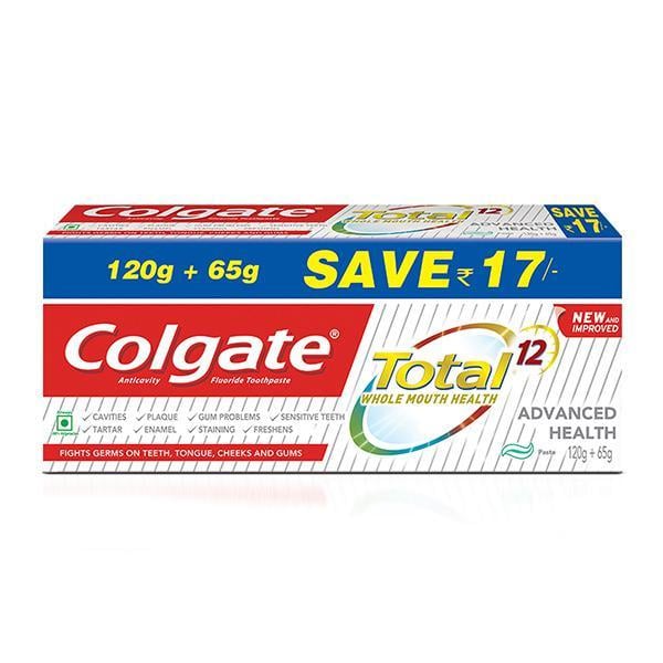 Colgate Total Advanced Health Anticavity Toothpaste 185 gm