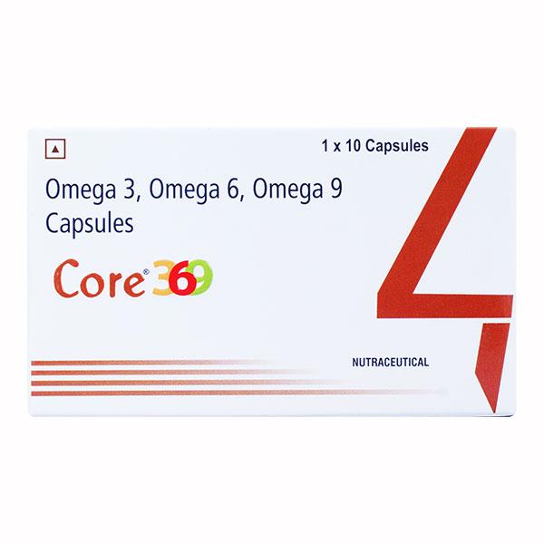 CORE 369 Capsule 10's Price, Uses, Side effects, Substitutes | Netmeds
