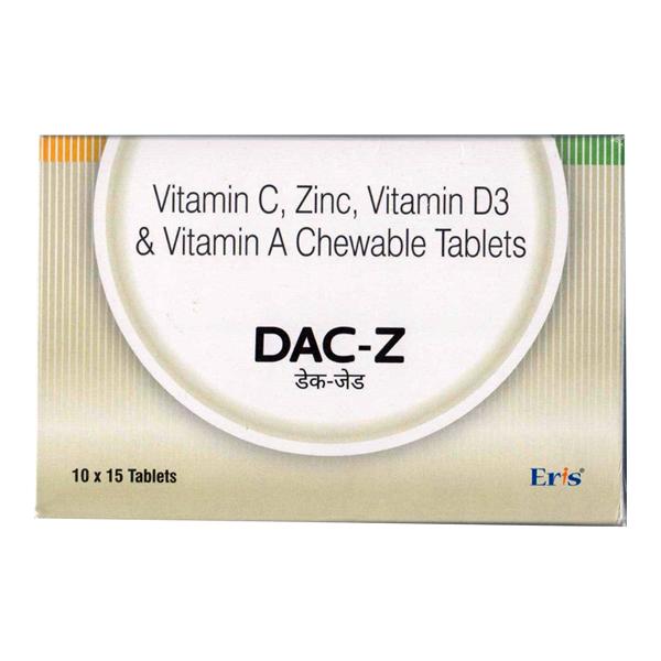 DAC Z Chewable Tablet 15's