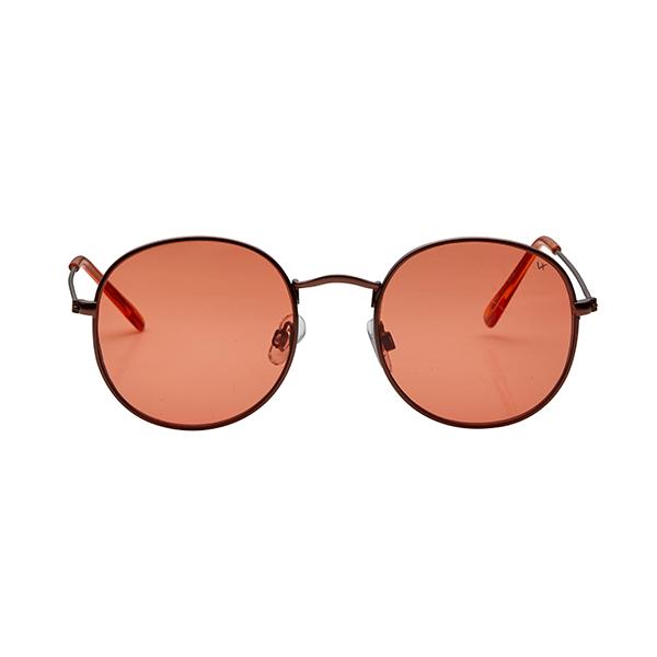 Buy Vision Express 21656 Brown Orange Round Sunglasses 1's Online at ...
