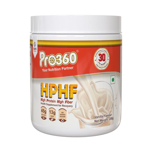 Pro360 HPHF Health Supplement Powder - Vanilla 200 gm Online at Best ...