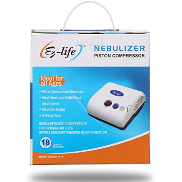 Buy Ez-life Piston Compressor Nebulizer (EZNEB - 101N) 1's Online at ...