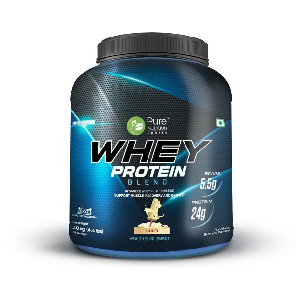 Pure Nutrition Whey Blend Protein Powder - Kulfi Flavour 2 kg Online at ...