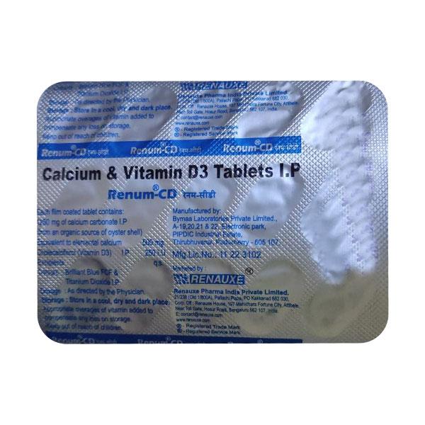 RENUM CD Tablet 15's