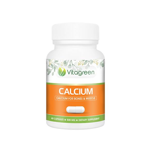 VitaGreen Calcium Capsules 60's Online at Best Price - Herbal Supplement