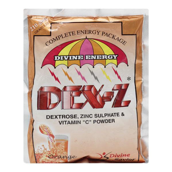 DEX Z ORANGE FLAVOUR Powder 210gm