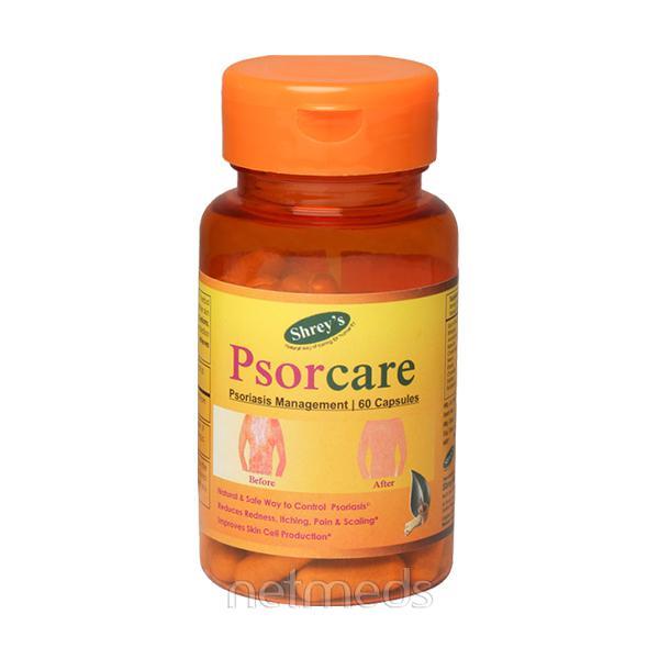 Buy Shreys Psorcare Capsules for Psoriasis 60's Online at Discounted ...